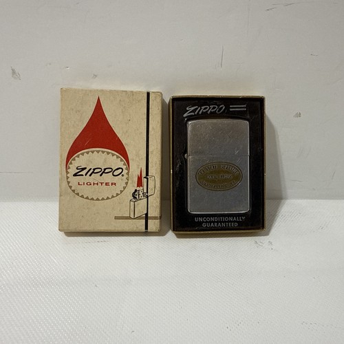 Vintage 1968 Zippo Lighter Tri-State Pipeline Construction Joliet ...
