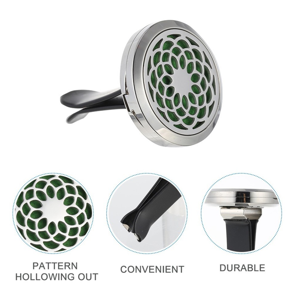 Hollow Car Aromatherapy Clip Car Vent Diffuser Assorted Color Car ...