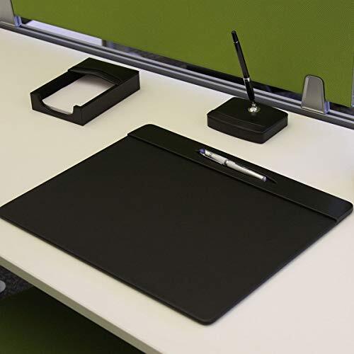 Black Leatherette Conference Table Pad with Pen Well, 17 by 14-Inch | eBay
