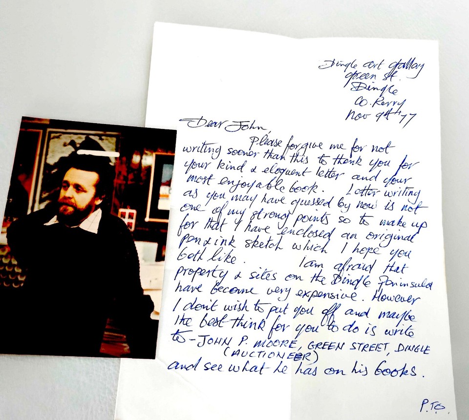 Original Pen & Ink - Tom Roche - Noted Irish Artist | eBay