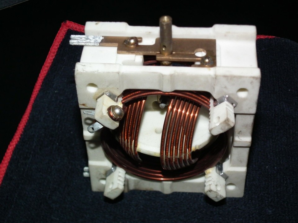 VARIOMETER VARIABLE INDUCTANCE 4-24 uH NEW NOS Ceramic HAM Radio PA ...