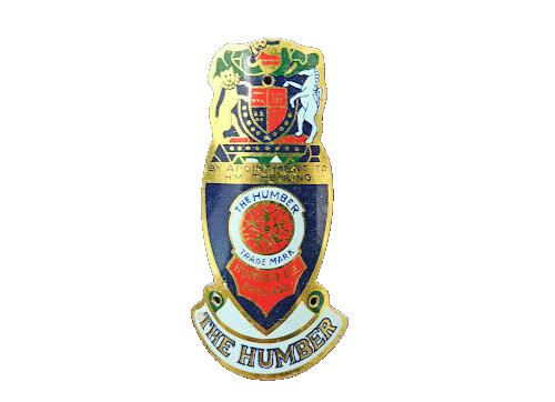 VINTAGE the humber cycle Bicycle Head Tube Badge Emblem Badge bike NOS ...