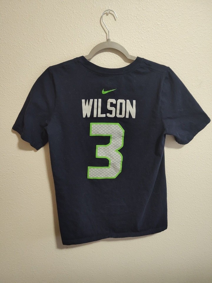 NFL Seattle Seahawks NWT Russell Wilson #3 T-Shirt YOUTH XL (18/20 ...