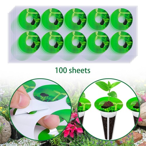 100x Pot Labels Sticker for Mark Plants and Understand Plant Growth ...