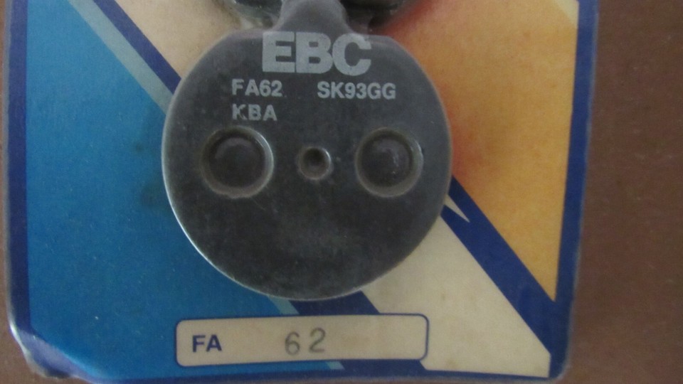 EBC Brake Pads FA 62 FA62 Kawasaki KZ1000 KZ 1300 1979-82 | eBay