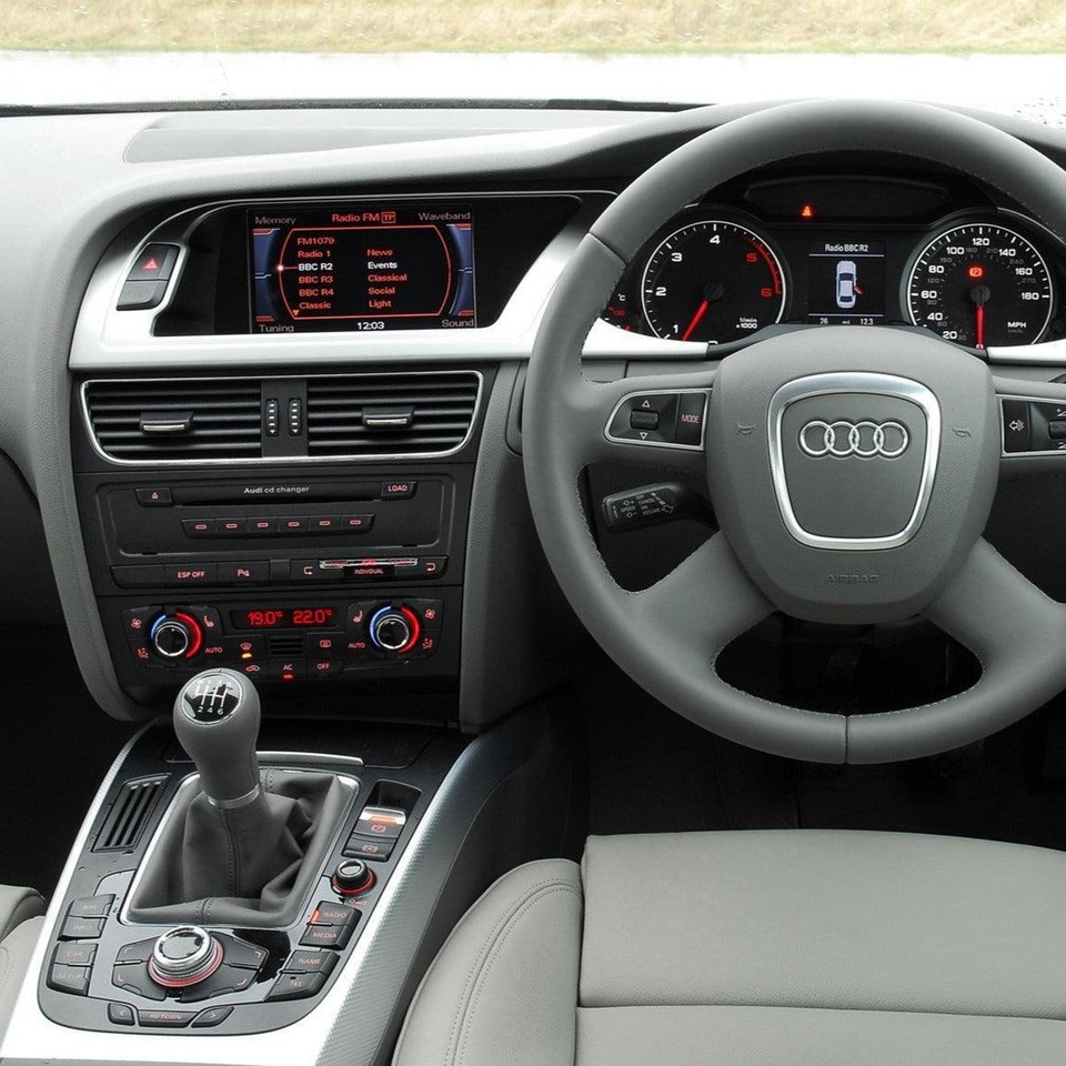 Audi A4 (2008-2016) B8 Apple CarPlay Android Auto 10.25" Touch Screen ...