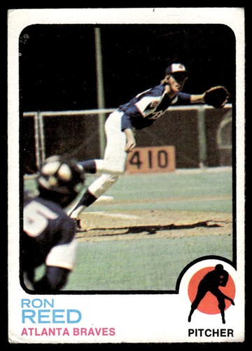 1973 Topps Ron Reed #72 Atlanta Braves Baseball Card | eBay