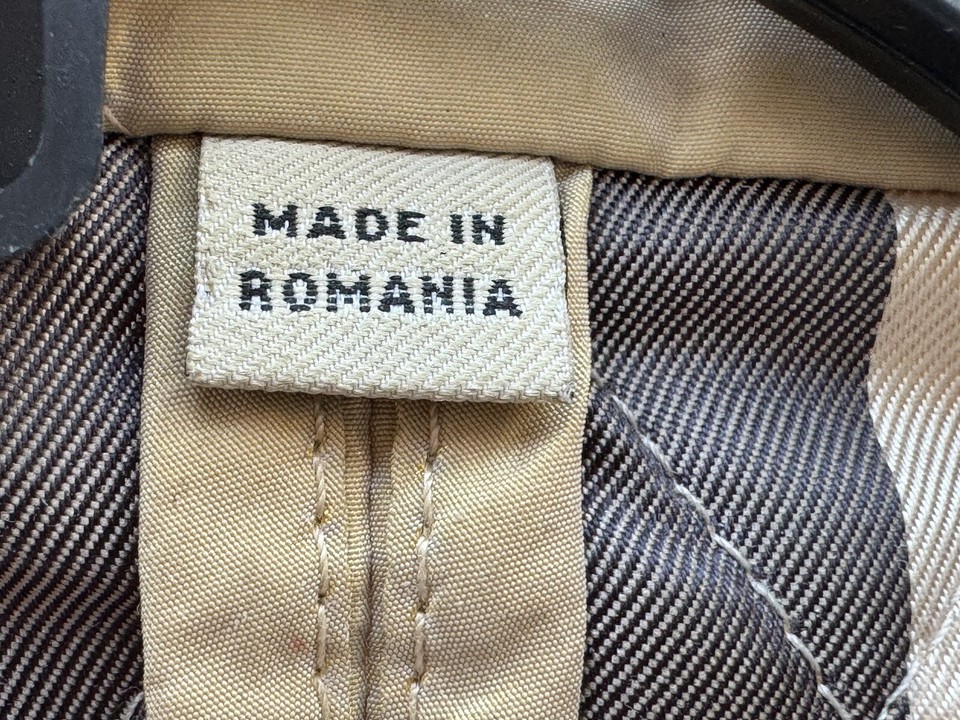 Burberry London Champagne Gold Quilted Jacket, Romania, L | eBay