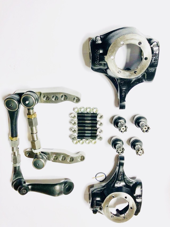 GM/CHEVY/JEEP DANA 44 COMPLETE 1-TON CROSSOVER HIGH STEER KIT-W/KNUCKLE ...