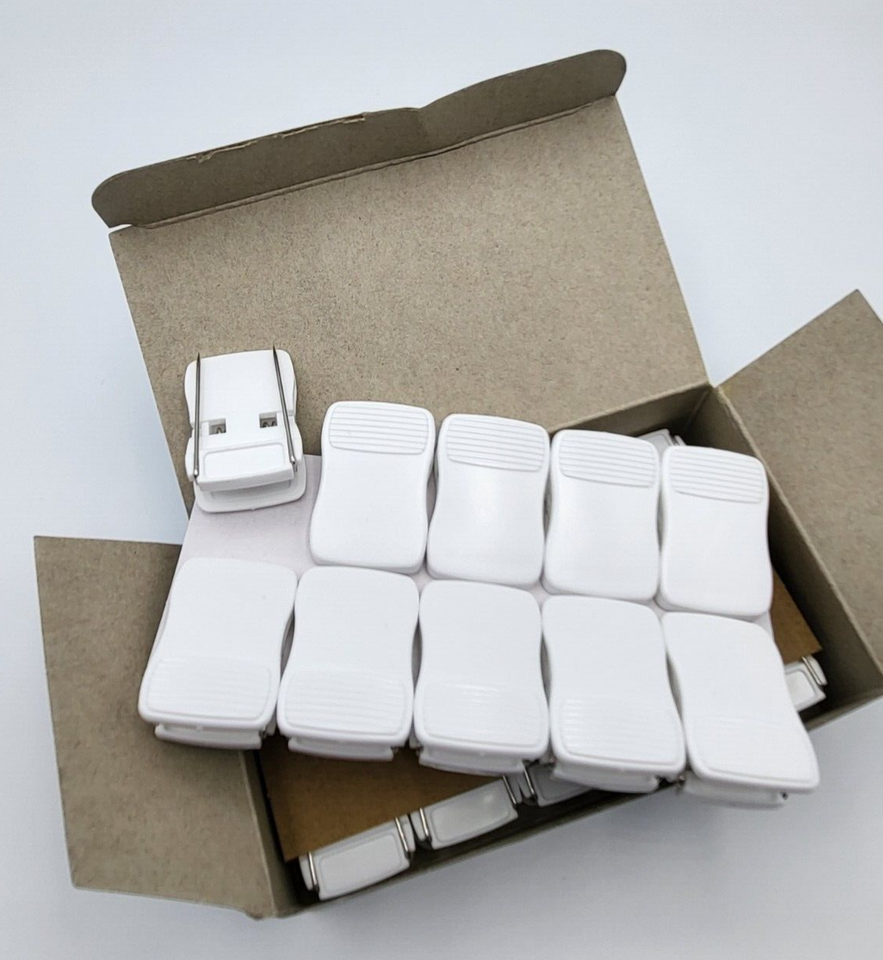 Office Depot White Cubicle Clips - 1 Box of 20 clips - Item# 1383247 | eBay