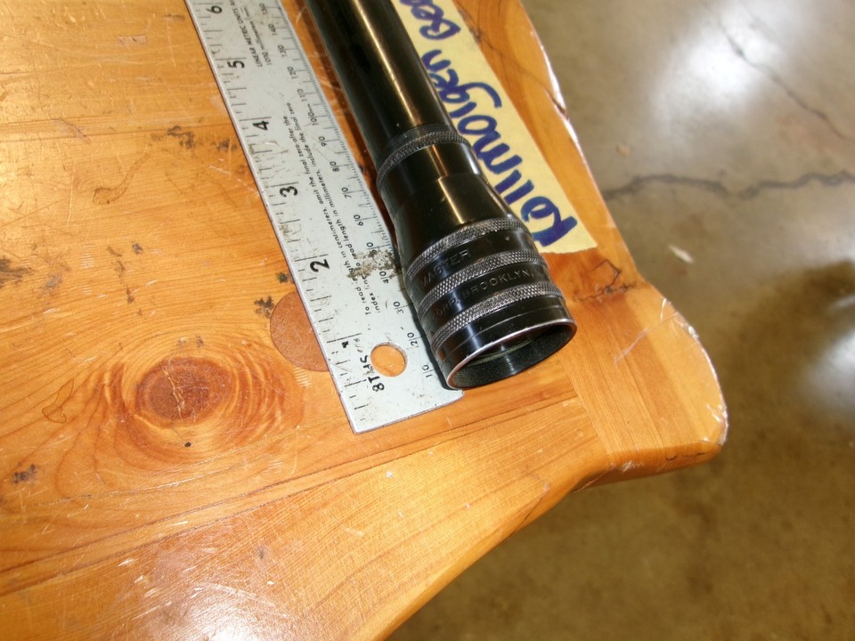 Stith Kollmorgen Bear Cub Master 4x Scope Fine Crosshairs, superb ...