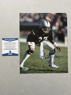 Lester Hayes signed autographed 8x10 photo Oakland Raiders Vegas ...