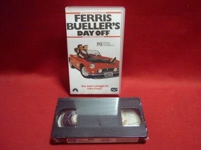 FERRIS BUELLER'S DAY OFF with MATTHEW BRODERICK VHS VIDEO TAPE SEALED ...