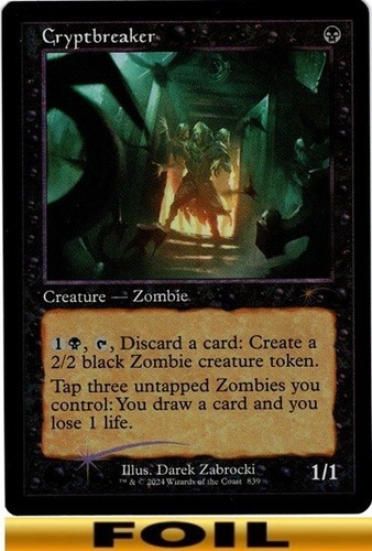 1x - Cryptbreaker - RETRO FOIL - Secret Lairs - NM MTG | eBay