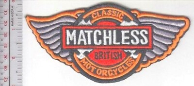 Motorcycle Matchless Classic British Logo Patch | eBay