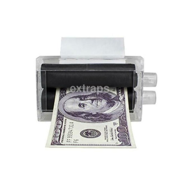 Magic Money Printer Trick Lottery Ticket Note Bill Maker Roller ...