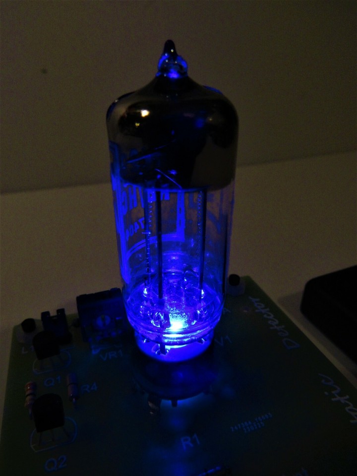 2 x Static Detector with display XB1 tube valve Ham radio DIY solder ...