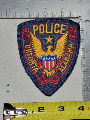 Zb1 Police patch patches vintage Oneonta Alabama used | eBay