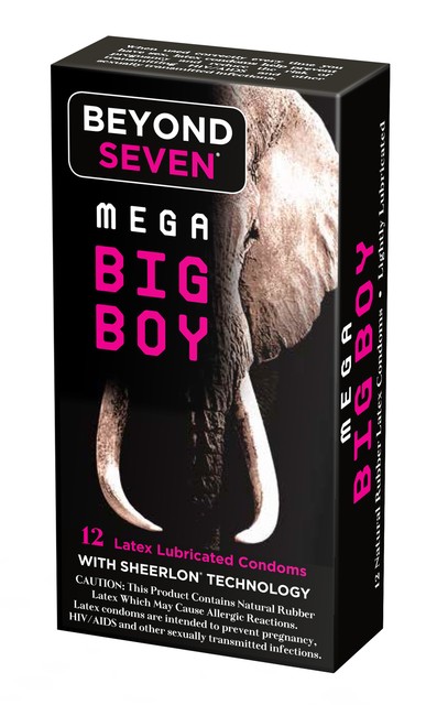 Beyond Seven Mega Big Boy 12pk Condoms for sale online | eBay