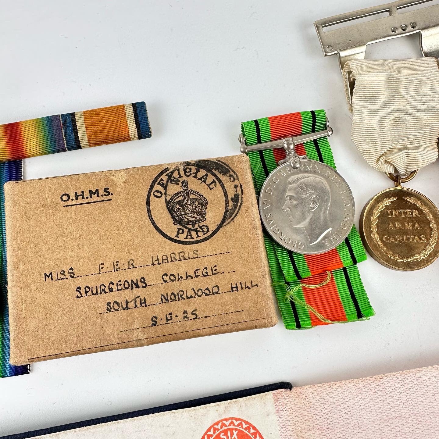 WW1 & WW2 Medals Nurse Elsie Nelson & Husbands Edgar Smith Boar War ...