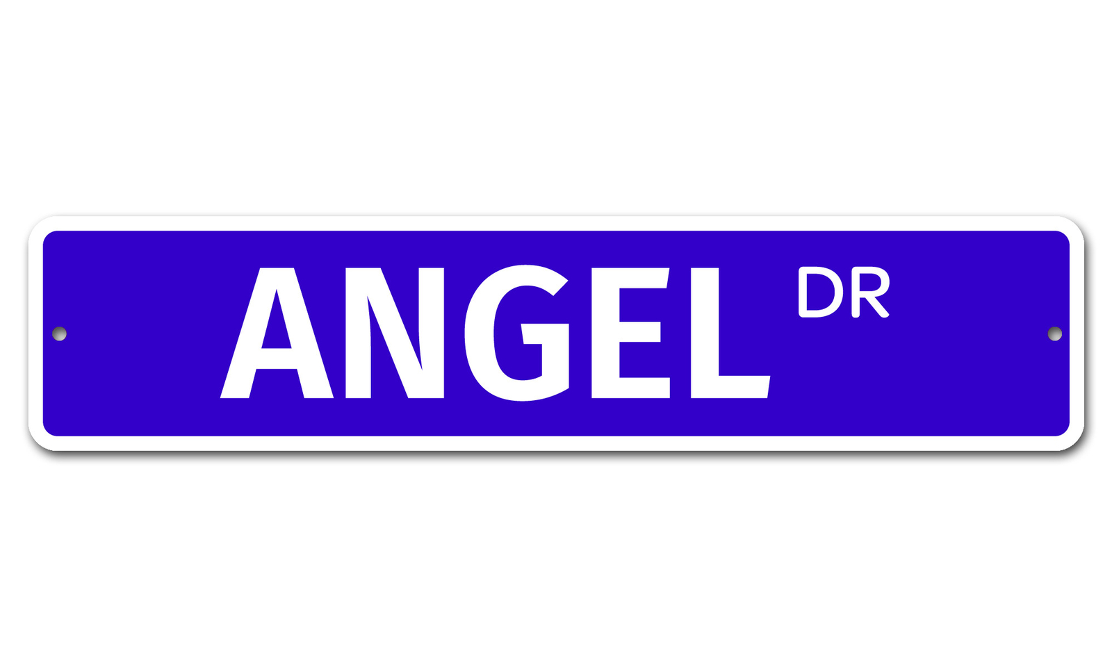 5106 SS Angel 4" x 18" Novelty Street Sign Aluminum | eBay