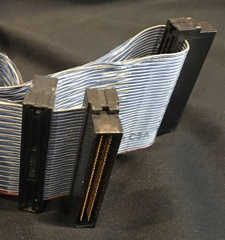 24" Quality 68-pin DB68 SCSI 3 Internal Data Ribbon Cable 5 Black ...