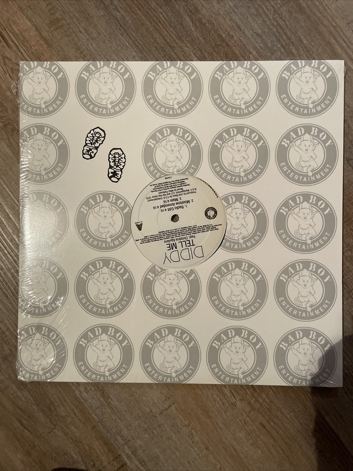 Diddy Rock Tell Me 12” Single w/ Christina Aguilera 2006 SEALED ...