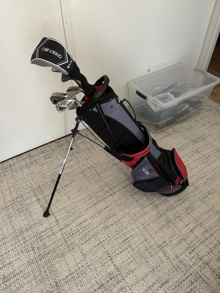 USKG 63” driver, hybrid, 6 iron, 8 iron, sand wedge, pitching wedge ...