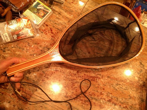 QUALITY LAMINATED FISHING TROUT LANDING NET UNUSED | eBay