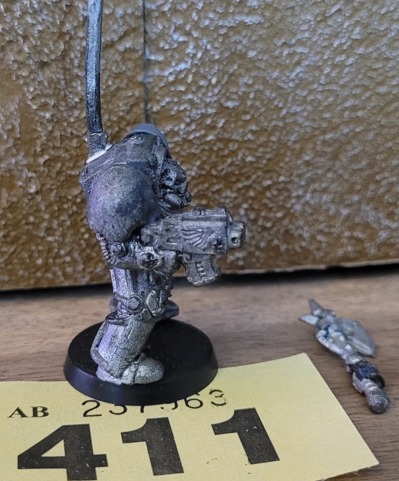 Warhammer 40K 2nd Edition Metal Space Marine Chaplain in Terminator ...