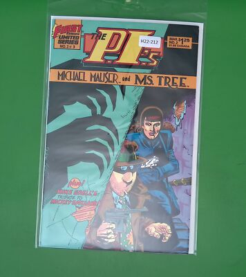 THE P.I.'S MICHAEL MAUSER AND MS. TREE #2 MINI 8.0 FIRST COMIC BOOK H22 ...