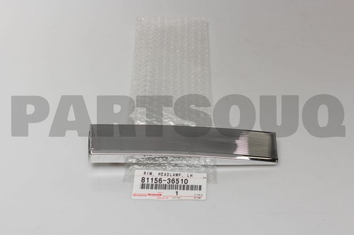 8115636510 Genuine Toyota RIM, HEADLAMP, LH 81156-36510 | eBay