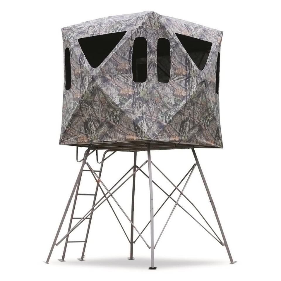 Outdoor Hunting Tree Stand Enclosure Included 6x6 6' Quad Tower and ...
