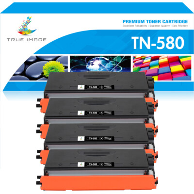 High Yield Compatible BlacK Toner Cartridge for Brother TN580 DCP-8060 ...