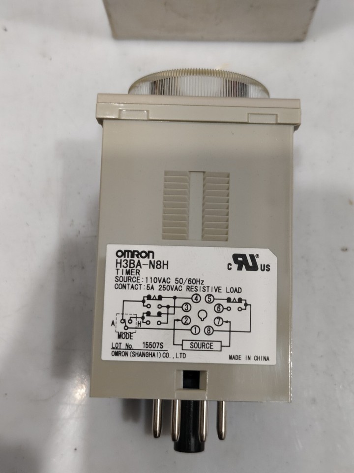 1PC Neu Omron H3BA-N8H 110VAC Timer H3BAN8H IN Schachtel | eBay