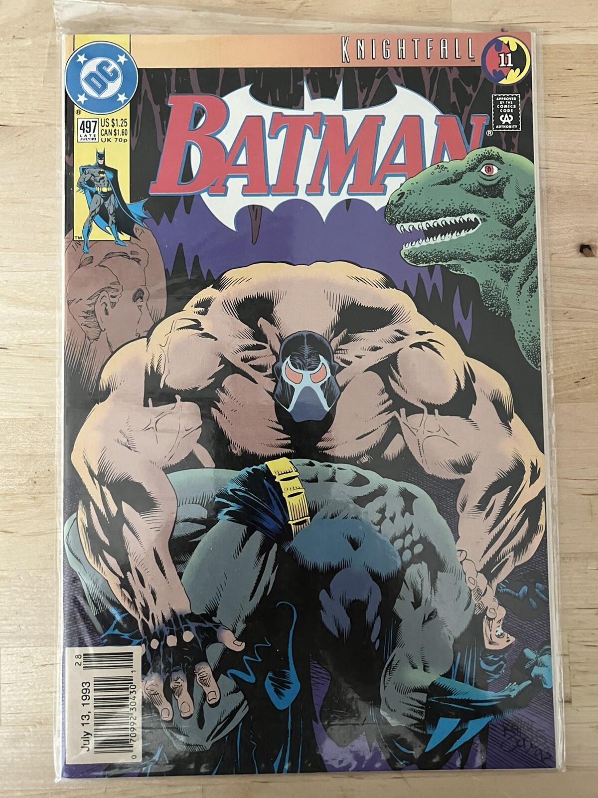 Batman # 497 Newsstand - Bane breaks Batman’s back NM- Cond | eBay