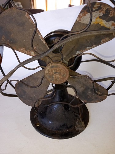 Antique "BUSY B" Fan by KELMET Desk Fan Table Fan 1920's - Working | eBay