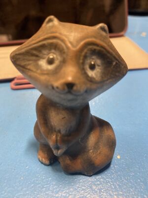 Vintage ceramic racoon | eBay