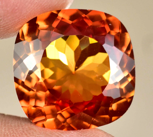 Makellos 24.50 CT Natürlich Padparadscha Saphir Agl Zertifiziert Lose ...