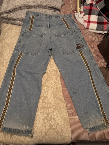 JNCO Vintage Slug Jeans Signed By Head And Fieldy Of Korn size 36w 33L ...