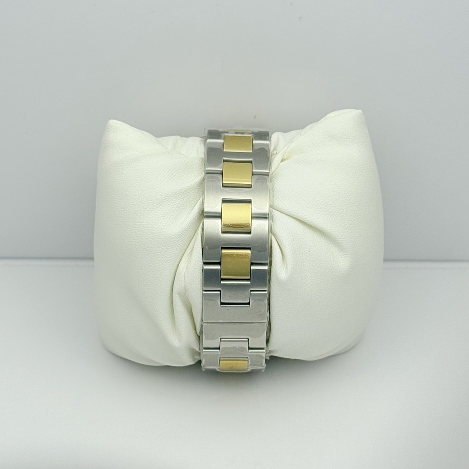 New Movado Bold 3600128 Two Tone Gold Bracelet 36mm Women’s Watch ...