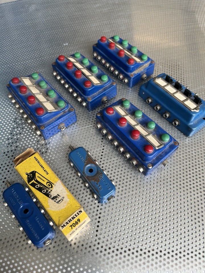 Marklin Vintage Control Panels - Lot includes 7072 475/6 476/4 7069 | eBay