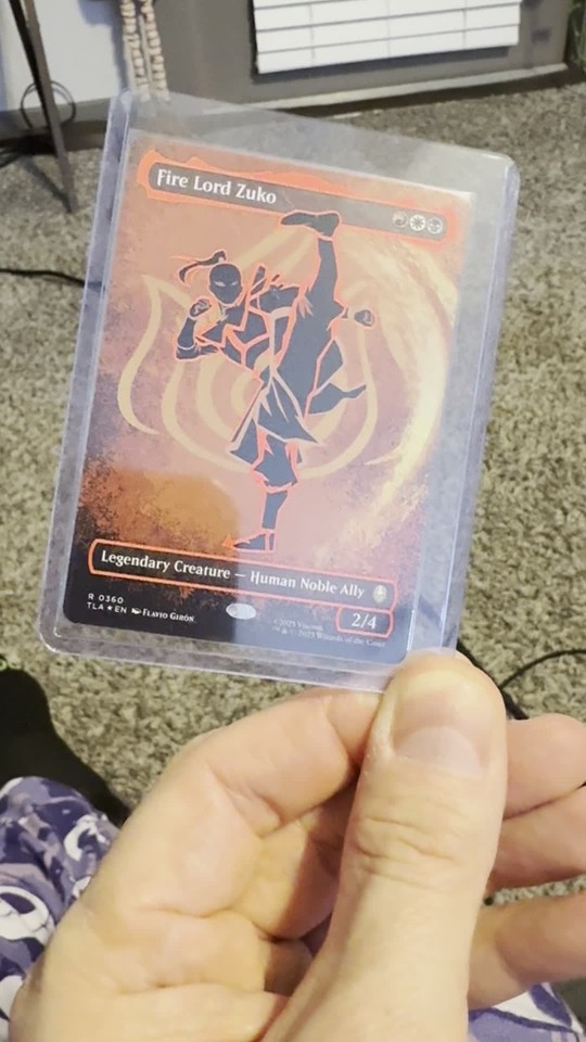 Fire Lord Zuko (Borderless) (Neon Ink Foil) - Avatar: The Last Airbender (TLA) | eBay