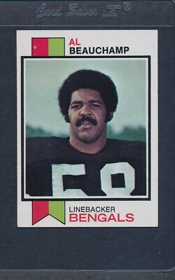 1973 Topps #337 Al Beauchamp Bengals NM *1786 | eBay
