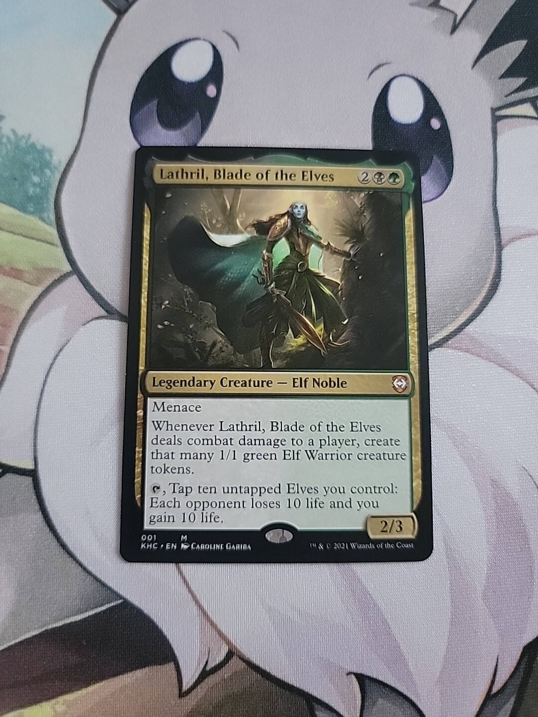 MTG Lathril, Blade of the Elves Kaldheim 001 Regular Mythic W4 | eBay