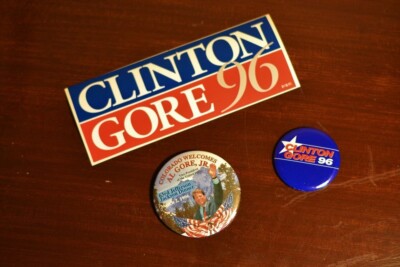 2024 Clinton Election Button / Bumper Sticker Clinton / Gore NEW ...