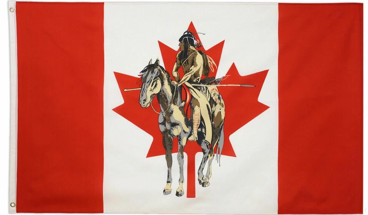 Native Canadian Flag