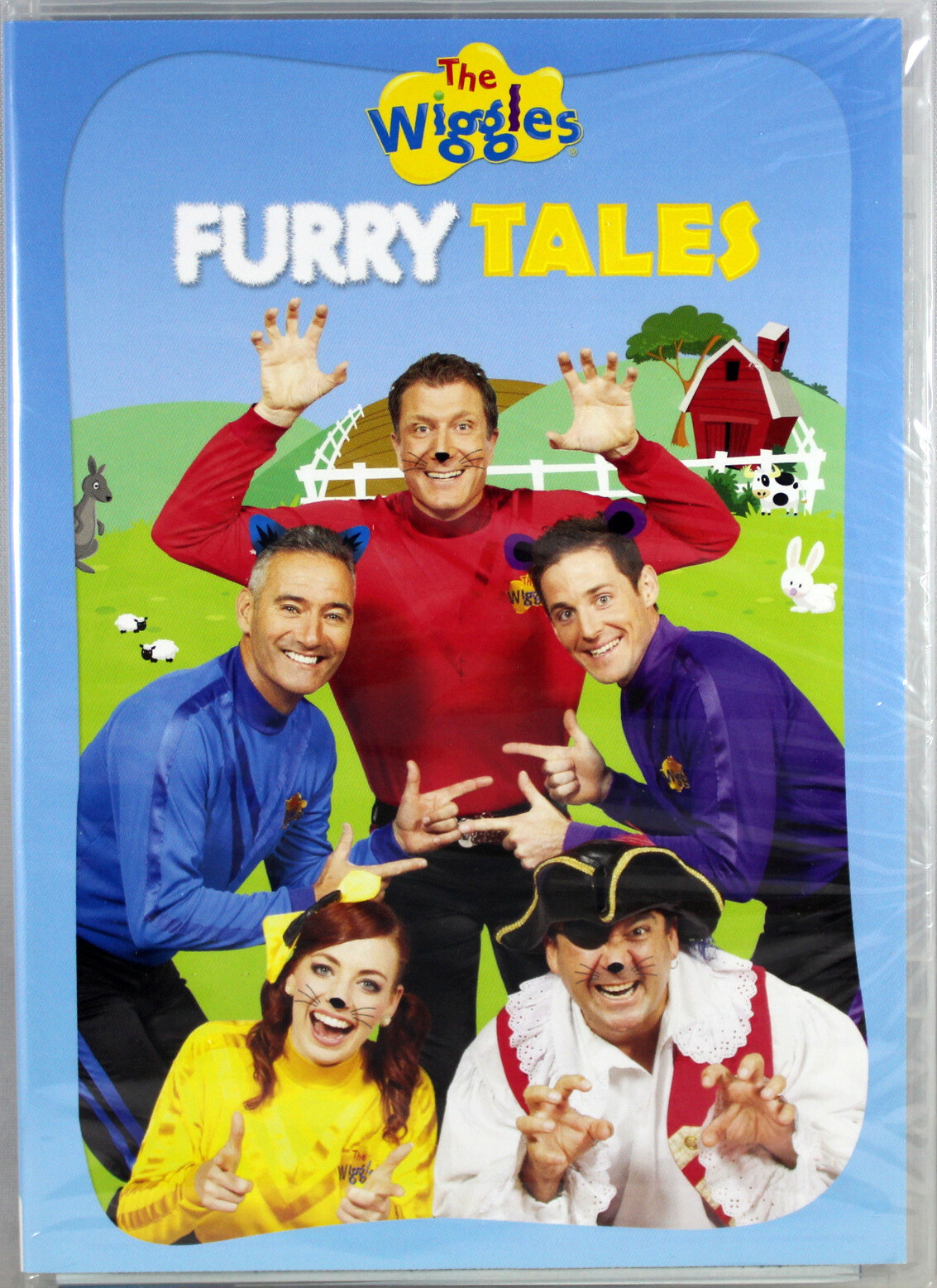 The Wiggles Furry Tales NEW DVD 21 Favorite Wiggly Songs About Animal ...