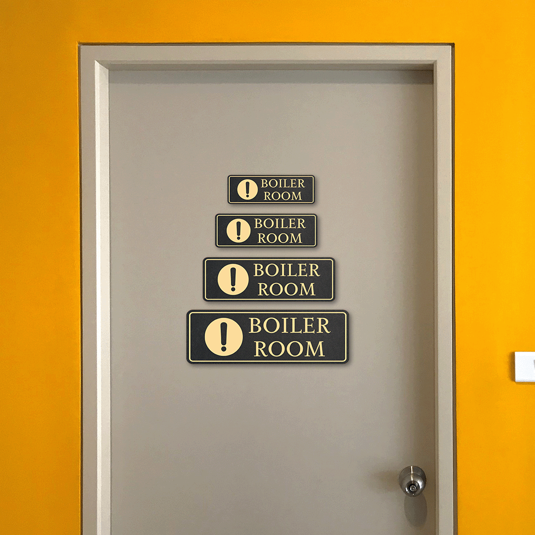 Boiler Safety Signs Boiler Room Signs Danger Authorized Personnel