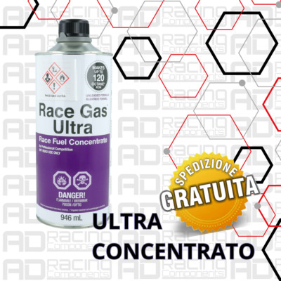 additivo RACE GAS ULTRA 120 ottani octane auto benzina racing alte ...